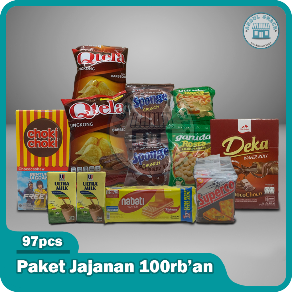Jual PAKET JAJANAN 100k BEBAS PILIH | Shopee Indonesia