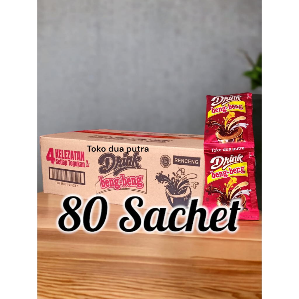 Jual Beng beng Drink Renceng 1 karton 80 sachet | Shopee Indonesia
