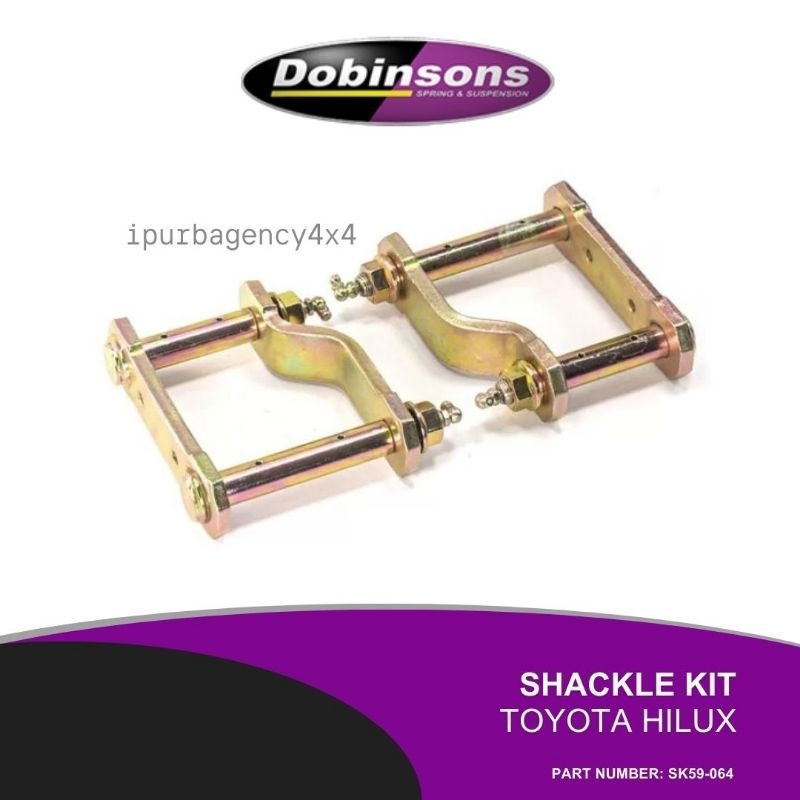 Jual DOBINSONS SHACKLE KIT TOYOTA HILUX 2015 - 20xx - SK59-064 | Shopee ...