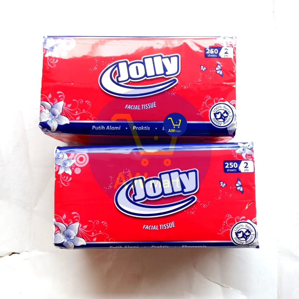 Jual TISSUE JOLLY 250 SHEETS 2 PLY - TISSUE WAJAH JOLLY ISI 250 LEMBAR ...