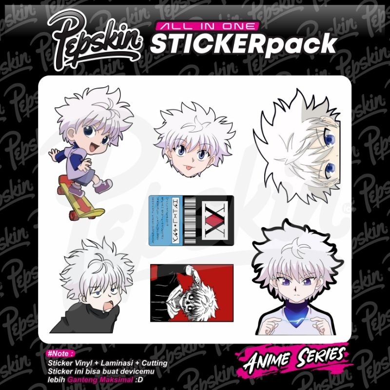 Jual Sticker Pack All in one HXH | Shopee Indonesia