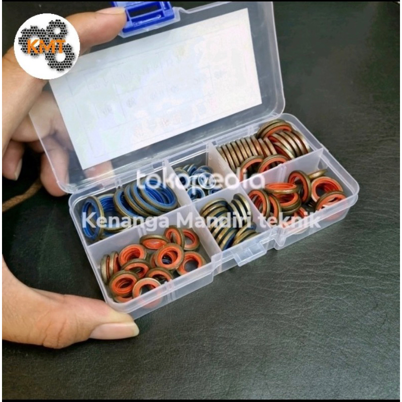 Jual Bonded Seal kit 6 - 16 mm / Washer Seal kit 6 - 16 mm | Shopee ...