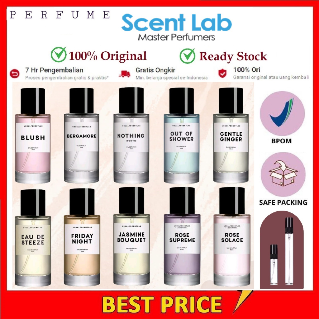Jual (FREE TESTER) Decant/Share USUAL Scentlab Perfume Gentle Ginger ...