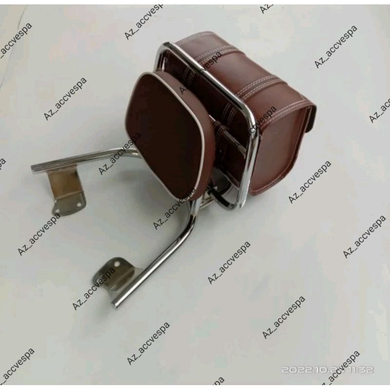 Jual Backrack / Back rack yamaha fazzio genio dan Honda scoopy + busa ...