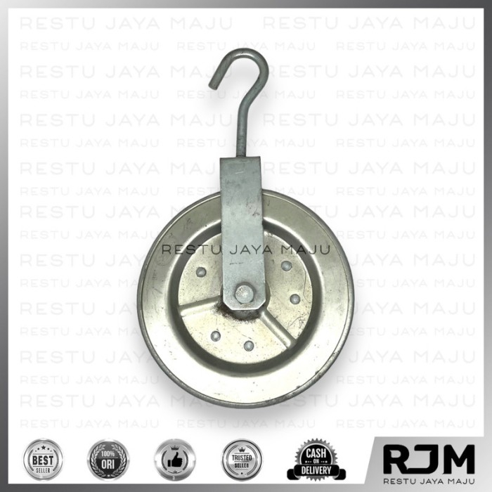 Jual ATS Katrol Kerekan Sumur Timba Air Besi Cat rjm grosir | Shopee ...