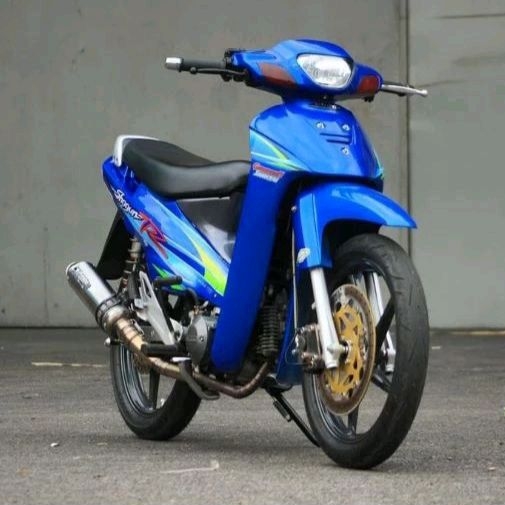 Jual stripping lis sticker standar ori suzuki shogun R 110 | Shopee ...