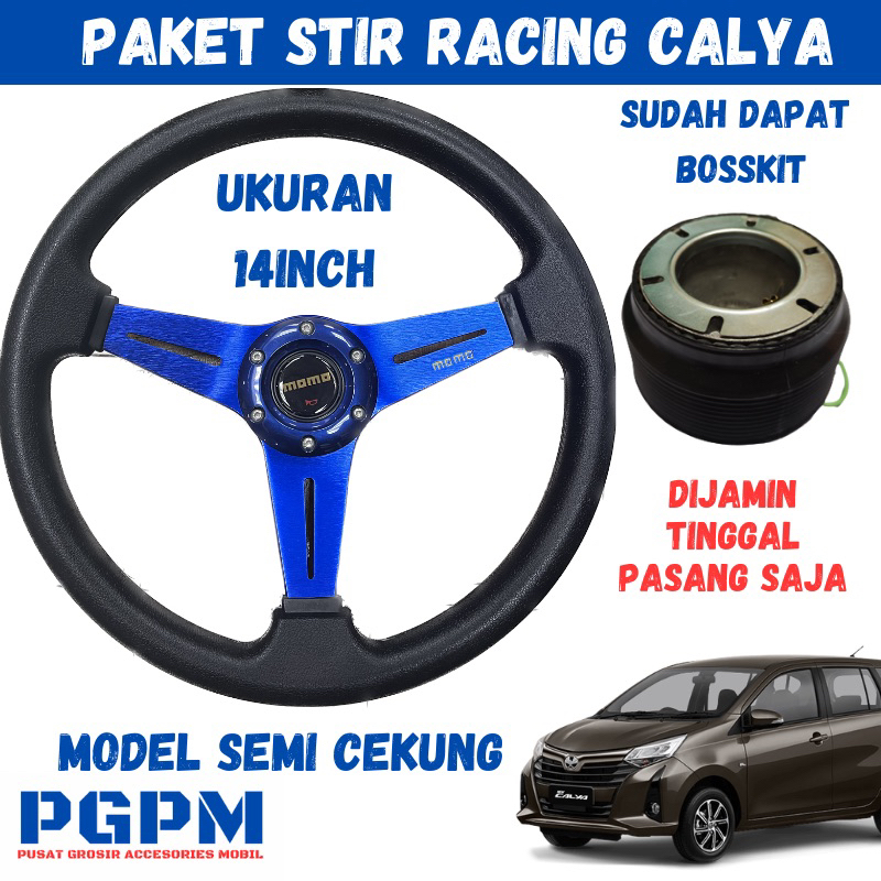 Jual Stir Racing Calya Sigra Model Semi Cekung Dijamin PnP Tinggal ...