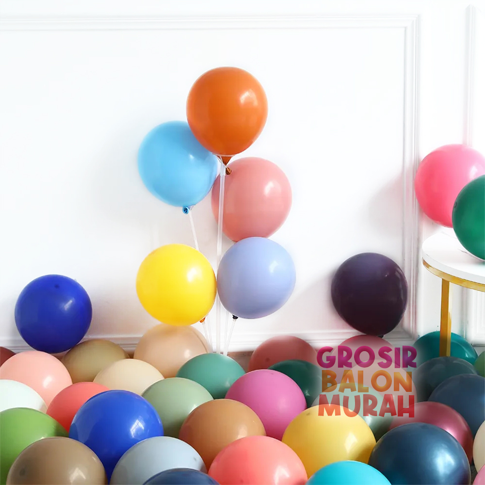 Jual Balon latex retro satuan / balon vintage / balon latex ecer ...