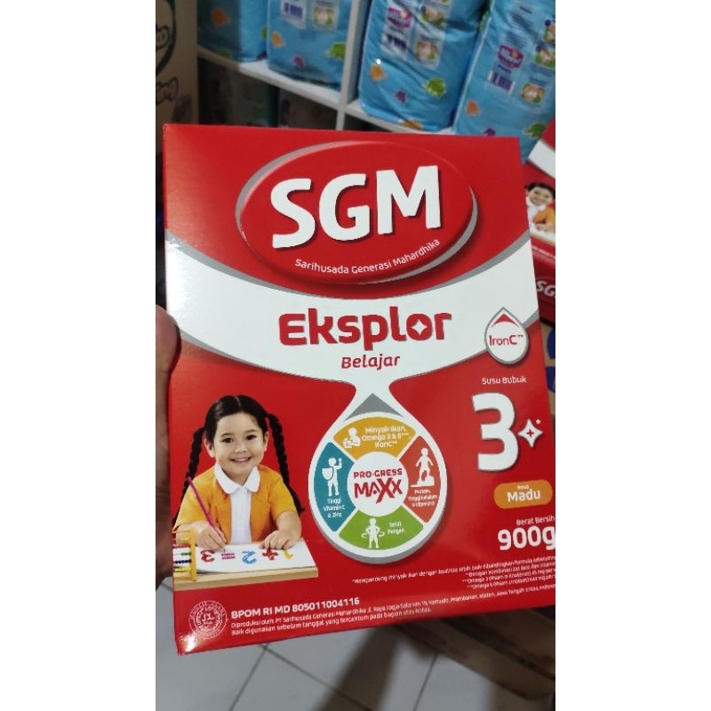 Jual SGM 3+ MADU 900 GRAM | Shopee Indonesia