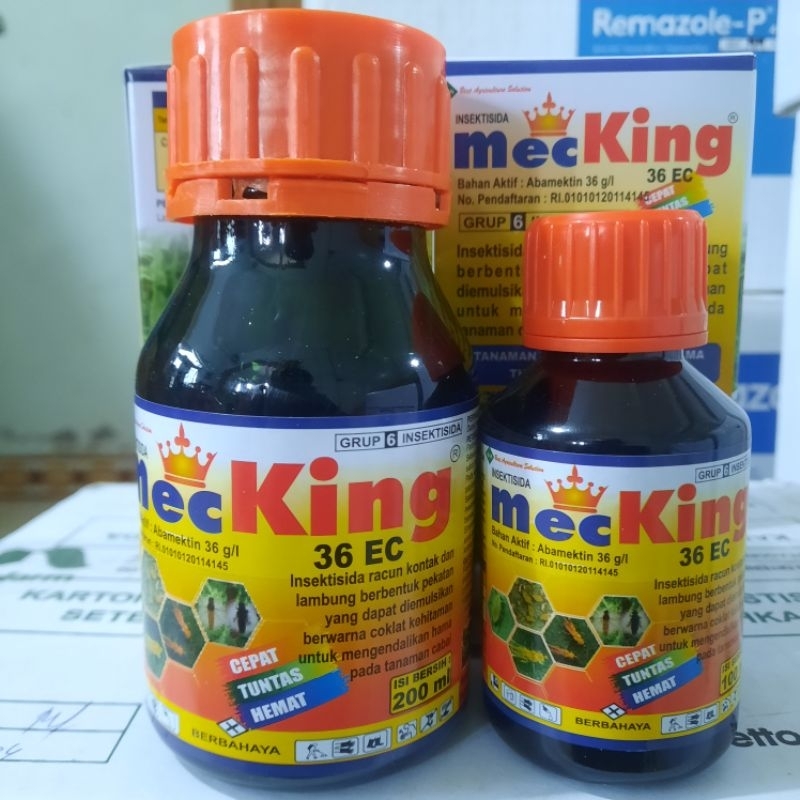 Jual insektisida MecKing 36EC 100ml Abamectin 36EC Original | untuk ...