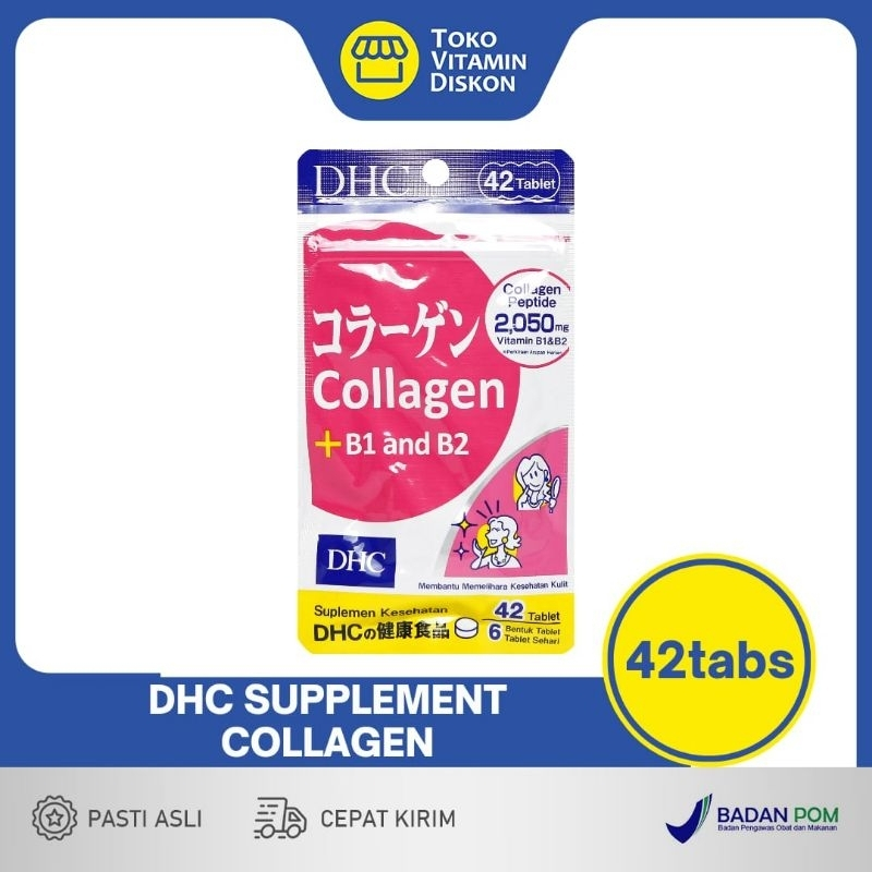 Jual DHC SUPPLEMENT COLLAGEN - 42 TABLET | Shopee Indonesia