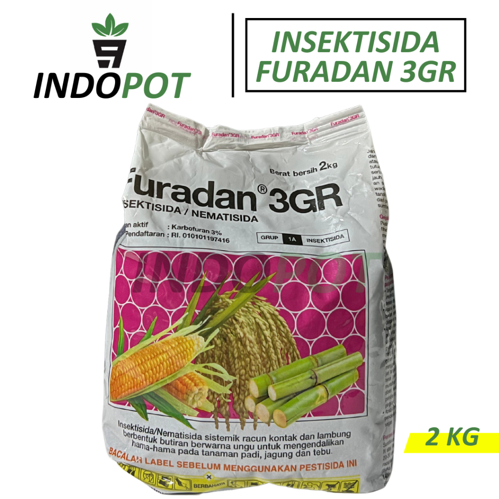 Jual Insektisida Nematisida Furadan 3GR Original 2kg | Shopee Indonesia