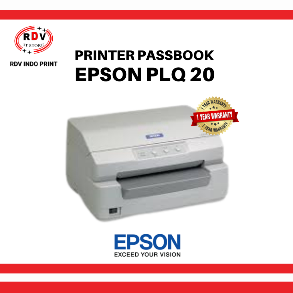Jual Passbook Printer EPSON PLQ 20 | Shopee Indonesia