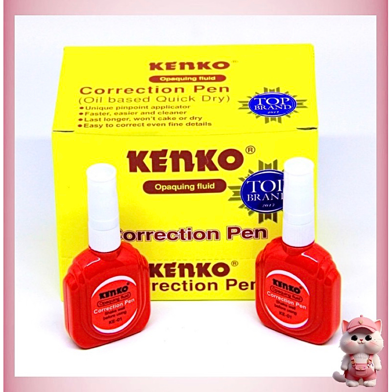 Jual N040 Correction Fluid / Tip ex Kenko KE - 01 ORIGINAL (SATUAN ...
