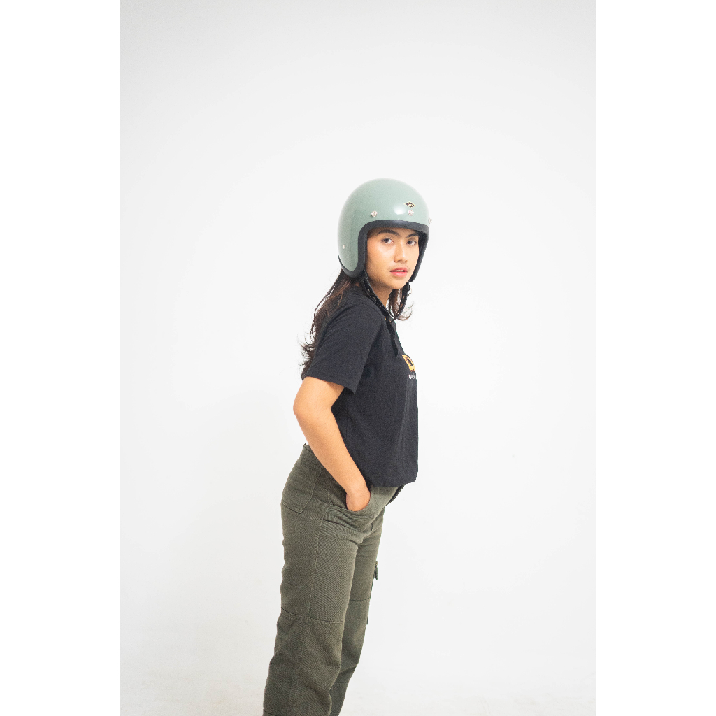 Jual Helm Slim Head tx500 Lazz Classic Klasik Original | Shopee Indonesia