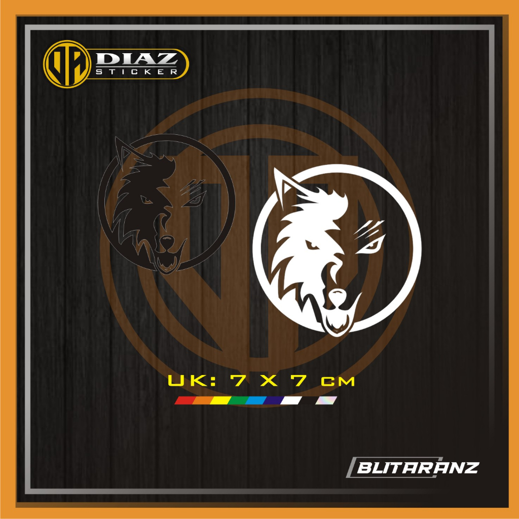 Jual Stiker Motor Sticker Cutting Serigala | Satset | Asmarakacau ...