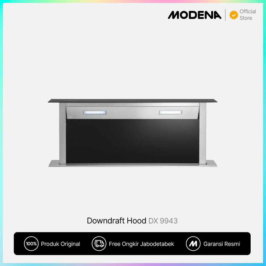 Jual MODENA Downdraft Hood - DX 9943 | Shopee Indonesia