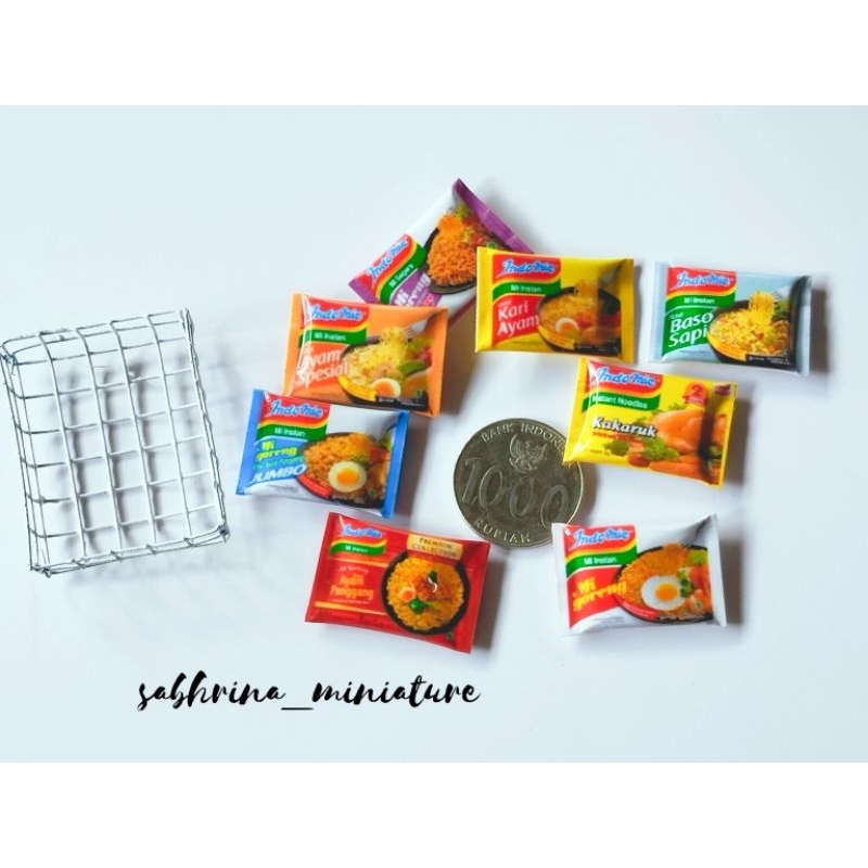 Jual Mini Mie Instan Set - Pernik Makanan Barbie | Shopee Indonesia