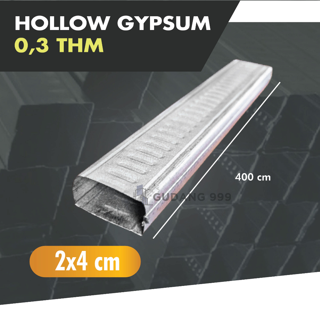 Jual Hollow 2x4 0,3mm THM / Holo Gypsum GRC / Hollow Plafon / Holow Rangka | Shopee Indonesia