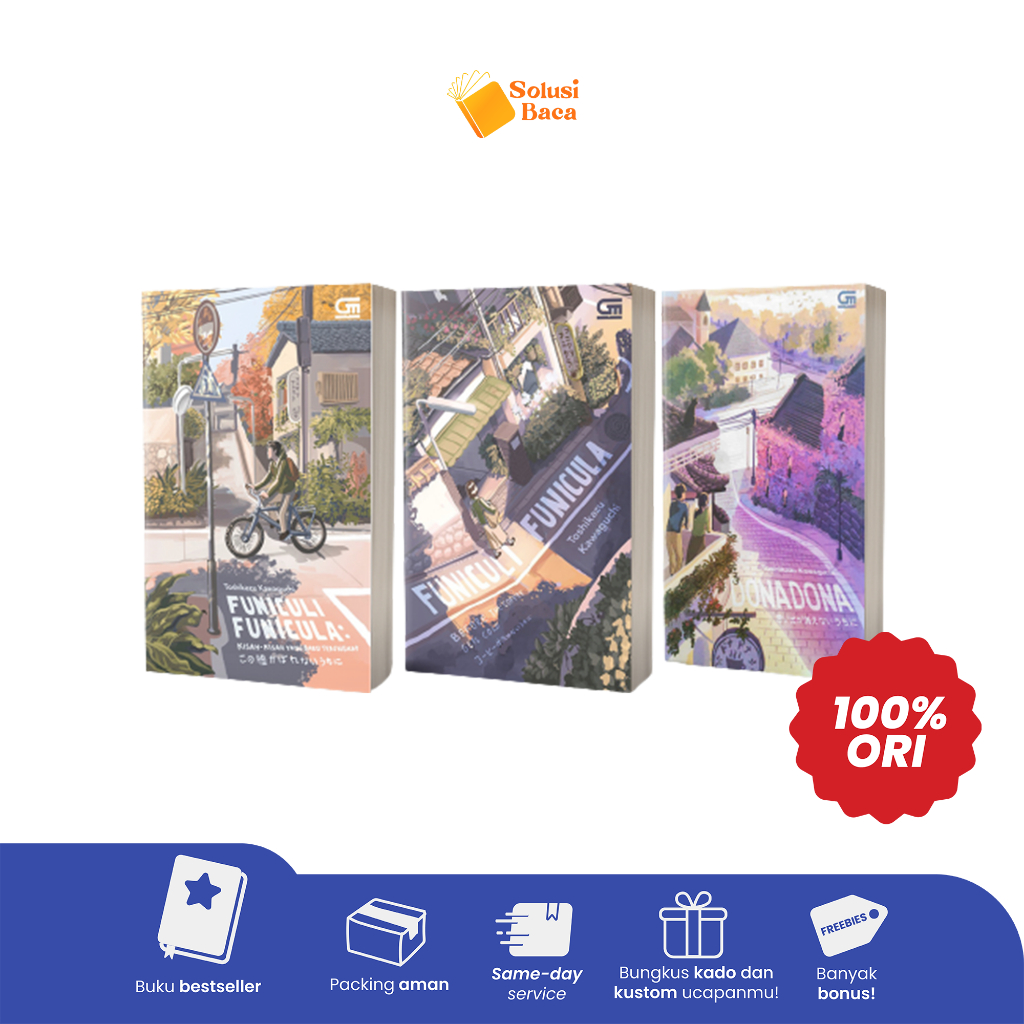 Jual Novel Funiculi Funicula Dona Dona - Toshikazu Kawaguchi | Gramedia ...