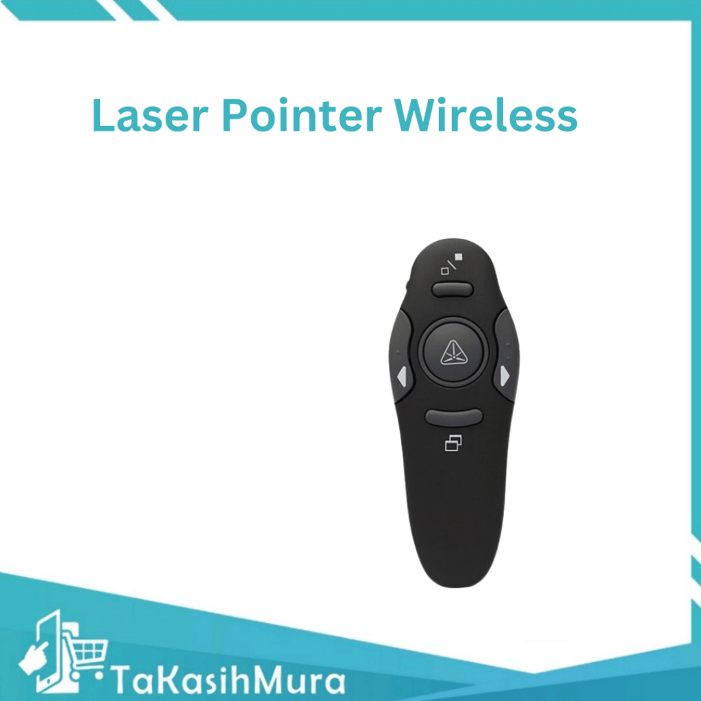 Jual Laser Pointer 2.4GHz Wireless Presenter Cursor Control Remote ...