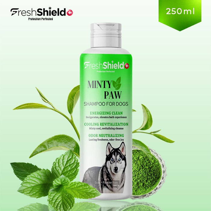 Jual Fresh Shield+ Dog Shampoo Minty Paws - Energizing Freshness 250ml ...