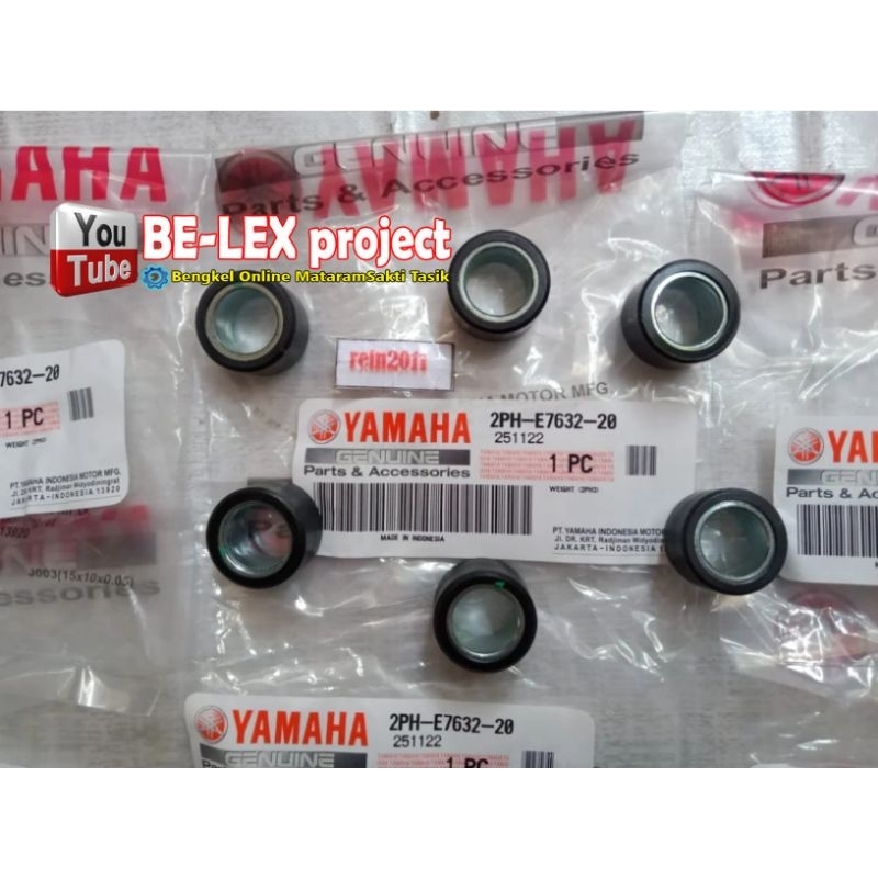 Jual ROLLER MIO M3 MIO S MIO GEAR FreeGo ORIGINAL YAMAHA | Shopee Indonesia