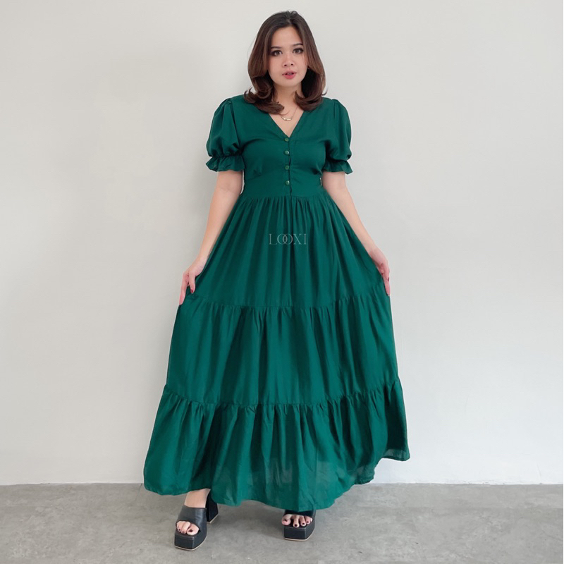 Jual Hani Button Dress | Busui Dress | Shopee Indonesia