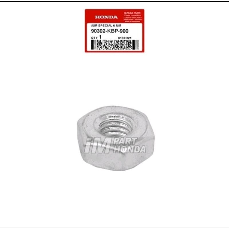 Jual 90302-KBP-900 Mur Spanner Setelan Rantai Nut Special 6 MM Sonic CB ...