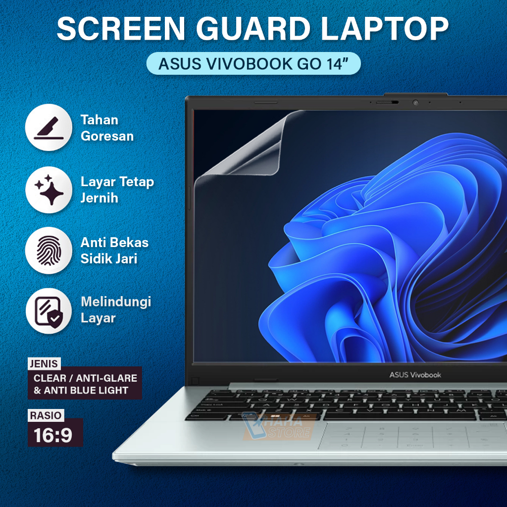 Jual Anti Gores Asus VivoBook GO 14 inch Laptop Screen Protector ...