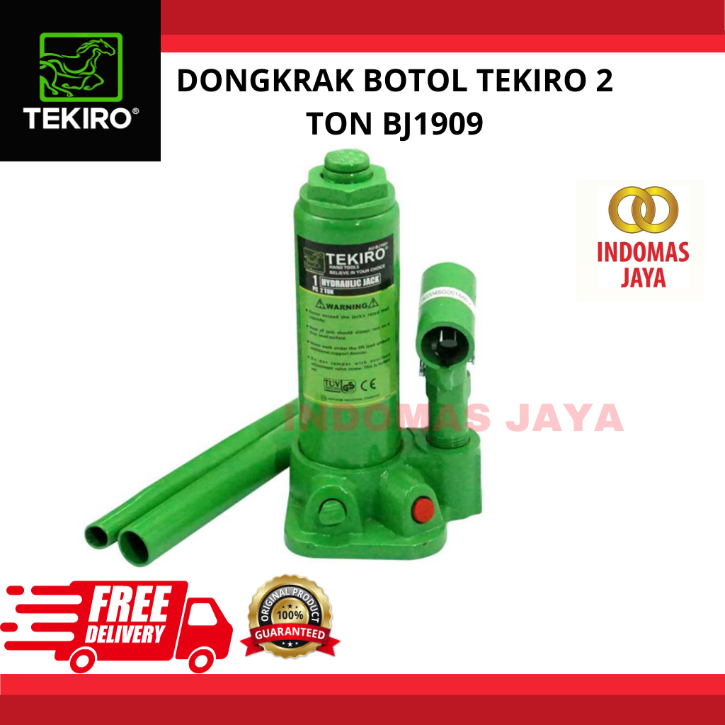 Jual TEKIRO DONGKRAK BOTOL 02 TON / DONGKRAK BOTOL / TOOLS - ALAT ...
