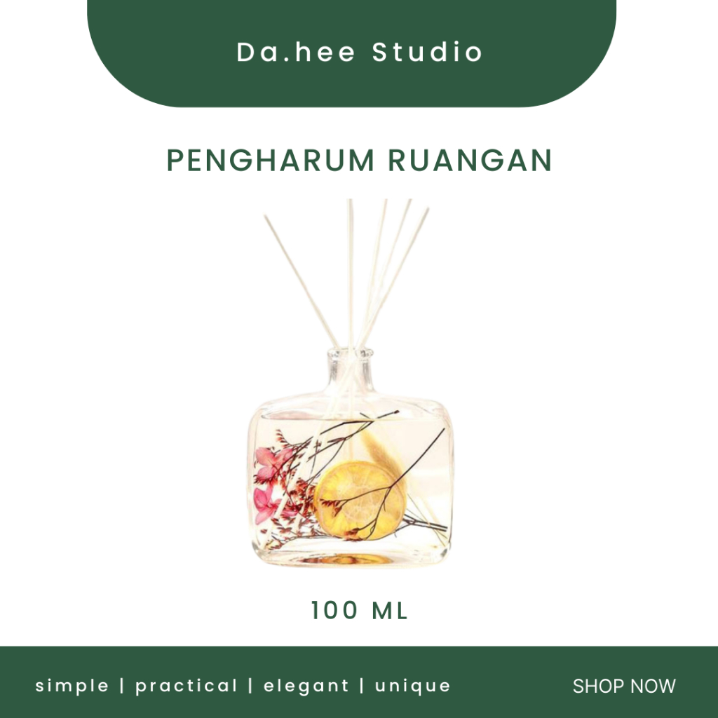 Jual DAHEE Pengharum Ruangan Aesthetic / Reed Diffuser With Cotton ...