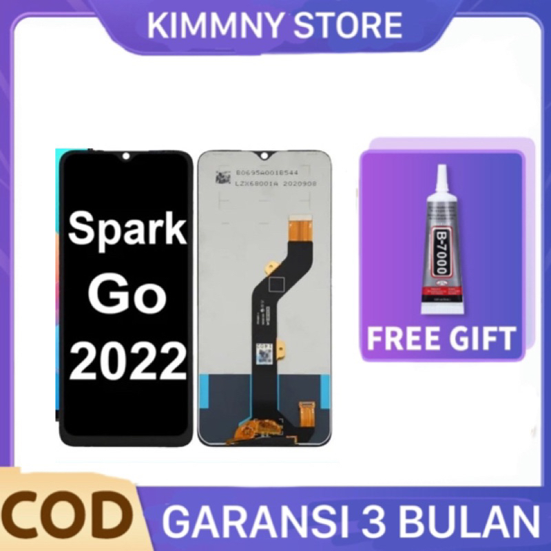 Jual LCD TOUCHSCREEN FULLSET SPARK GO 2022 / POP 5 LITE / POP 5 PRO | Shopee Indonesia