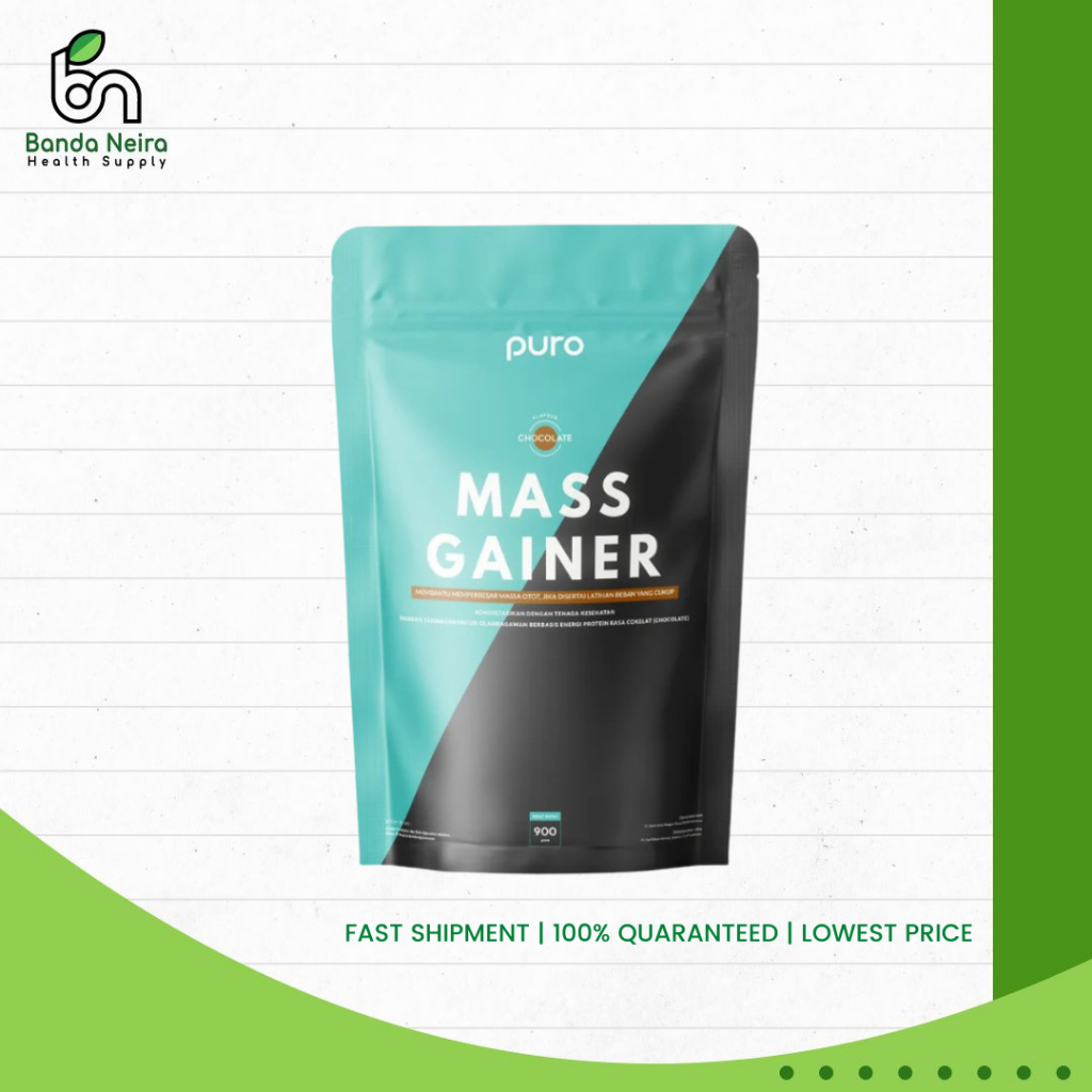 Jual PURO Mass Gainer Protein Weight Gain Gainer | Shopee Indonesia