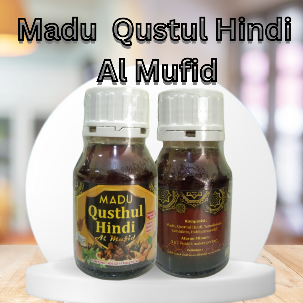 Jual Penguat imun - Madu Qusthul Hindi Al Mufid 350gr | Shopee Indonesia