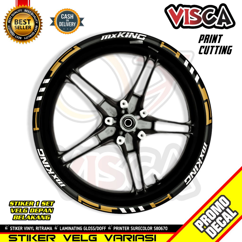 Jual Stiker Velg List Velg Motor Stiker Velg Sticker Velg MX KING List ...
