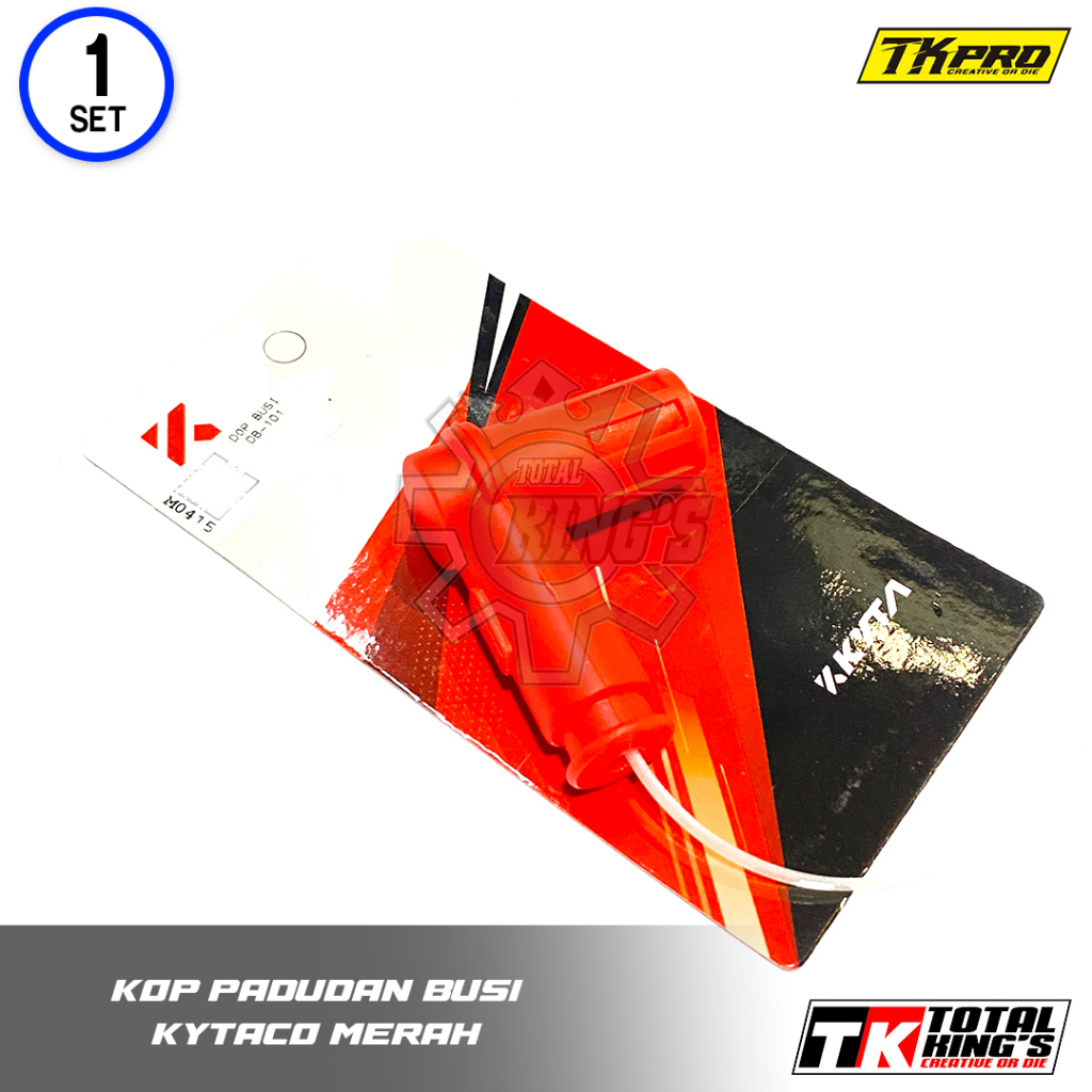 Jual KOP PADUDAN BUSI KTC ORIGINAL WARNA MERAH | Shopee Indonesia