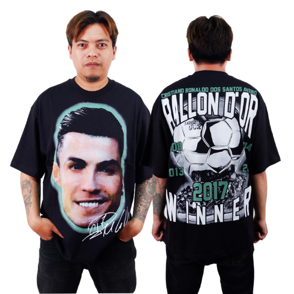 Jual Kaos Oversize Cristiano ROnaldo | Shopee Indonesia