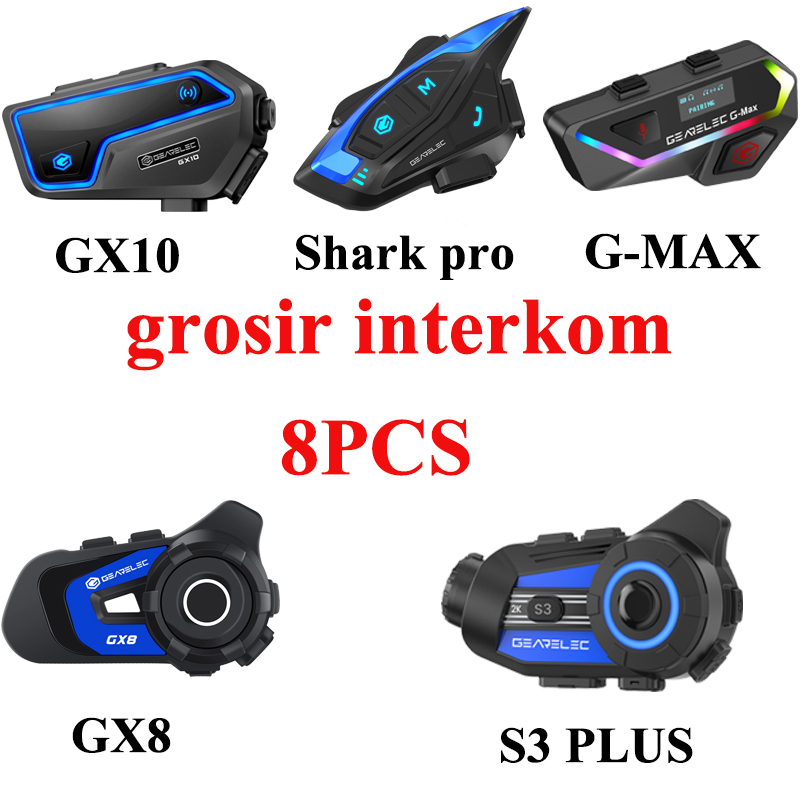 Jual GEARELEC 2-10 Riders intercom grosir | Shopee Indonesia