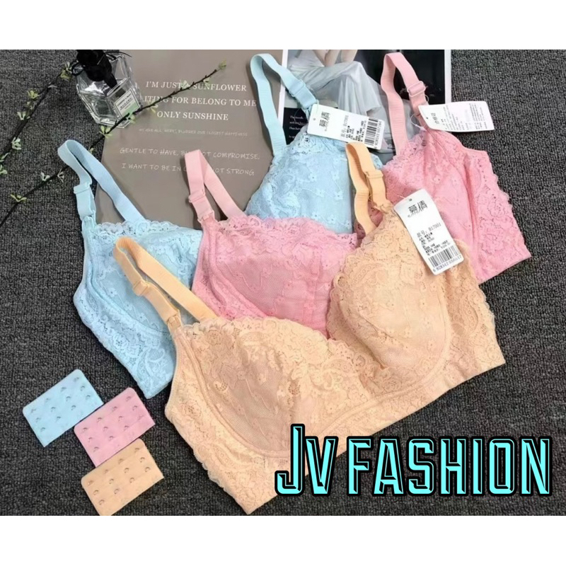 Jual Bra Menyusui Full Brukat , Cup C sudah plus extention bra | Shopee ...