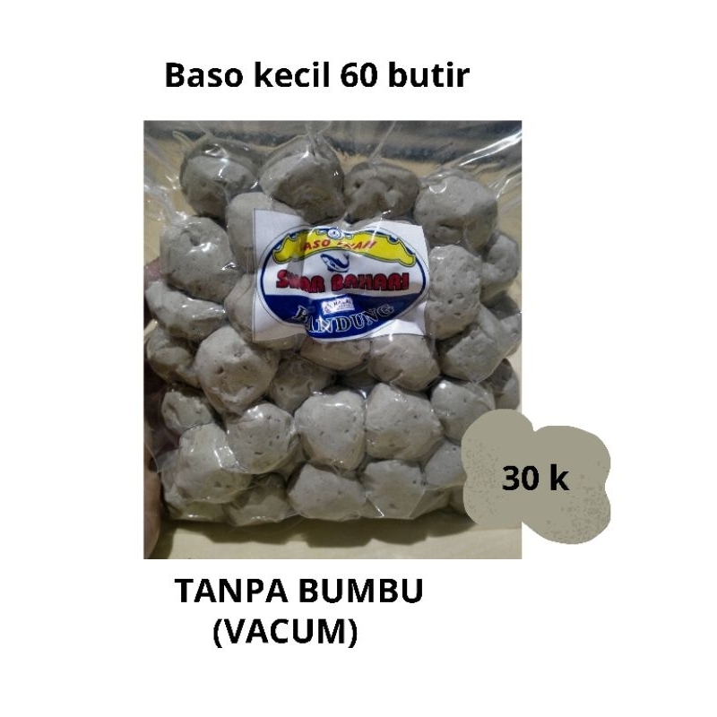 Jual BASO/BAKSO IKAN SINAR BAHARI 1/4 BALL ,BAKSO KECIL (FREE MINYAK ...