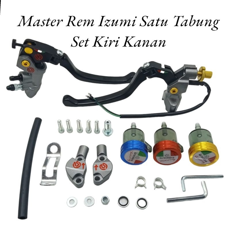 Jual Master Rem Izumi RCS 15 Satu Tabung Set Kiri Kanan Universal Beat ...