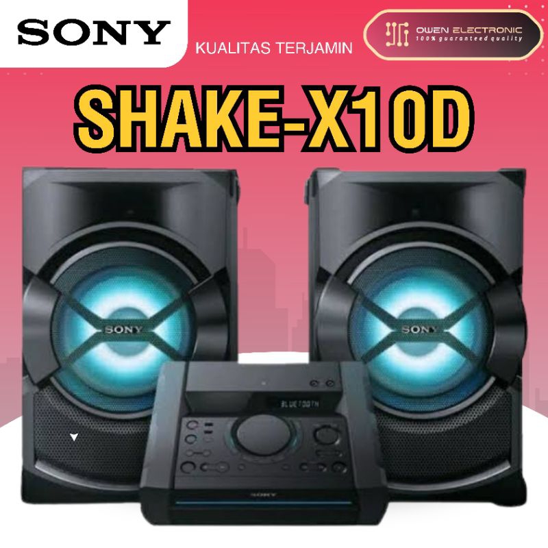 Jual SONY HIFI Shake-x10D / shake-x10/ hcd-shakex10 | Shopee Indonesia