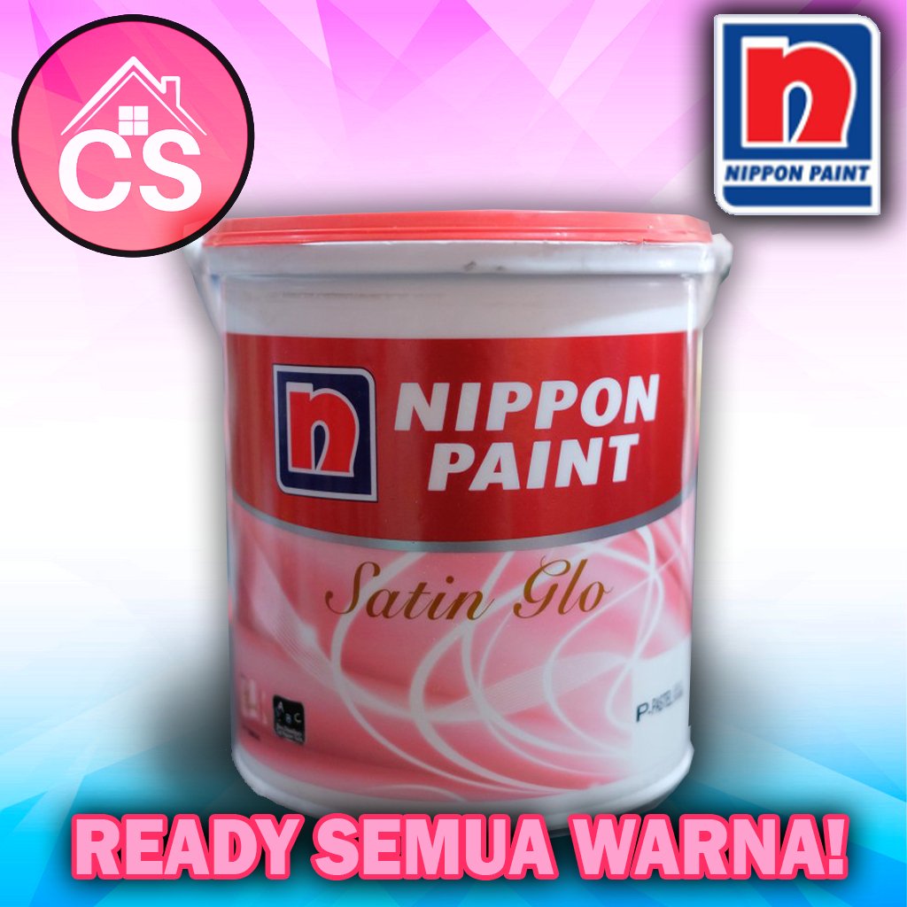 Jual Satin Glo Cat 20L Tembok Interior dari Nippon Paint READY Tinting ...