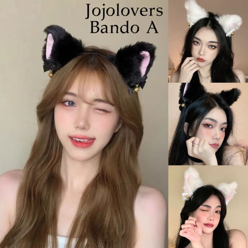 Jual Bando Kucing Fashion Premium / Banda Kuping Kucing / Bando Cosplay ...