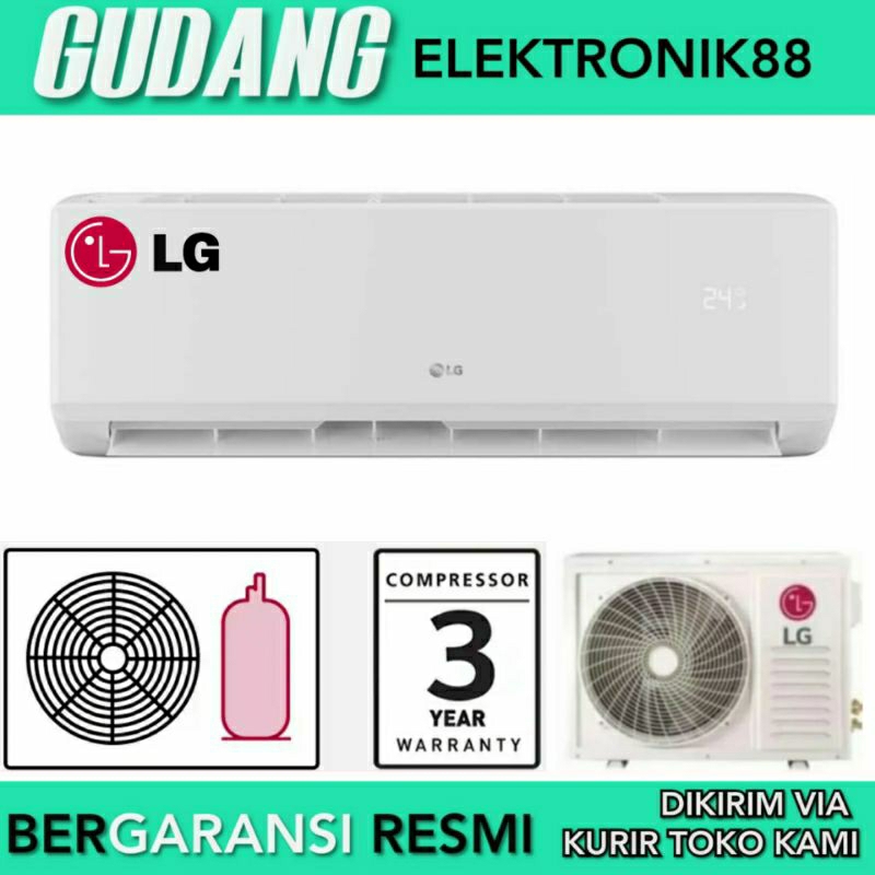 Jual AC LG Hercules H09TN4 - 1 PK Air Conditioner LG Unit Only | Shopee ...