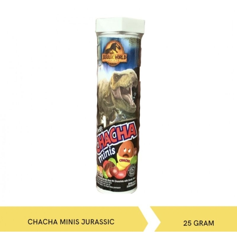 Jual Delfi chacha minis 25gr edisi jurassic world | Shopee Indonesia