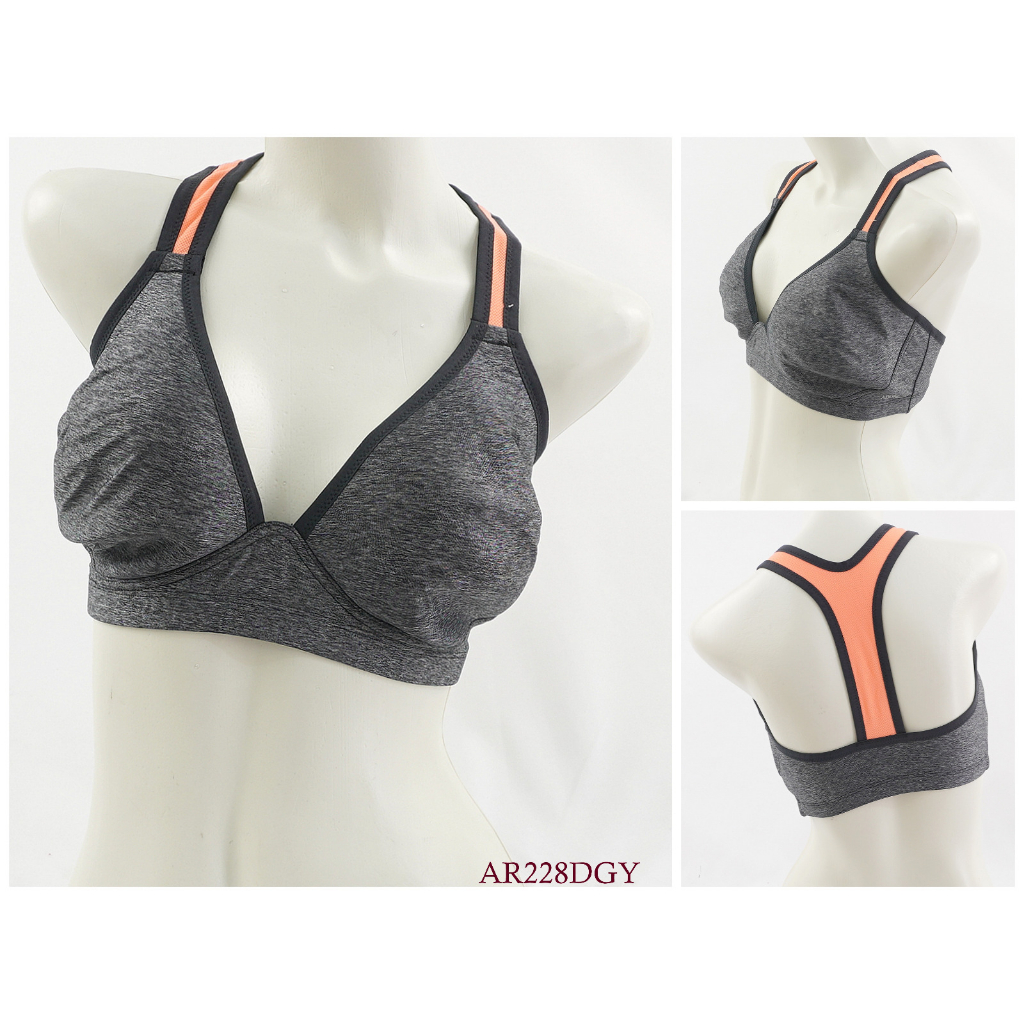 Jual Bra Wanita ADORE ME Model Sport Tanpa Kawat Busa Tipis Full Cup Polos Pakaian Dalam ...