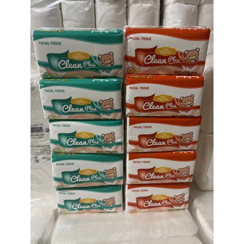 Jual Tissue Cleanplus 180 Sheet Tebal Murah | Shopee Indonesia