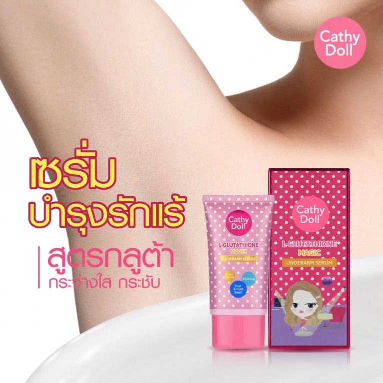 Jual CATHY DOLL L-GLUTATHIONE MAGIC ARMPIT TONER 120ML | Shopee Indonesia